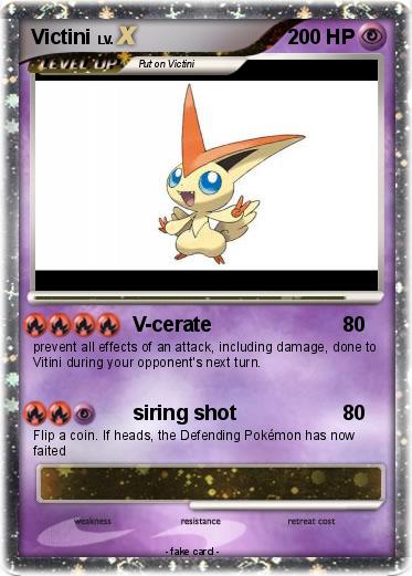 Pokémon Victini 964 964 - V-cerate - My Pokemon Card