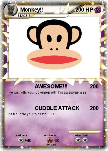 Pokémon Monkey 967 967 - AWESOME!!! - My Pokemon Card