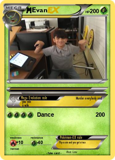 Pokémon Evan 754 754 - Dance - My Pokemon Card