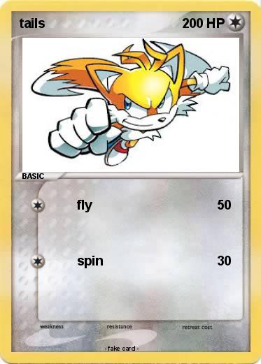 Pokémon tails 1110 1110 - fly - My Pokemon Card