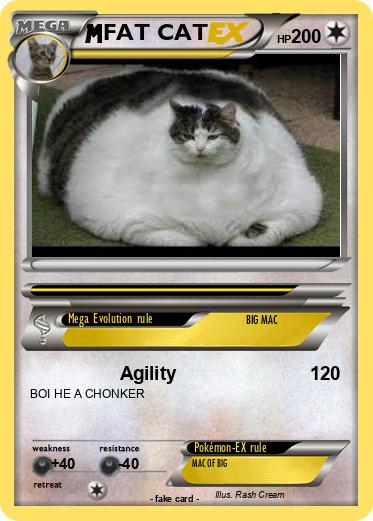 Pokémon FAT CAT 441 441 - Agility - My Pokemon Card