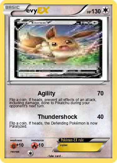 Pokémon evy 11 11 - Agility - My Pokemon Card