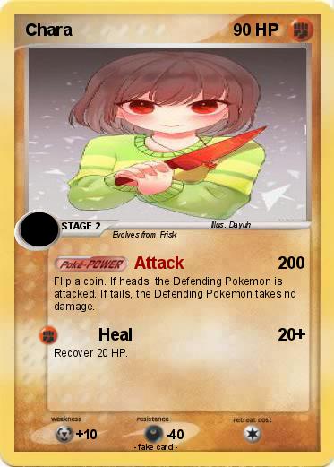 Pokémon Chara 198 198 - Attack - My Pokemon Card