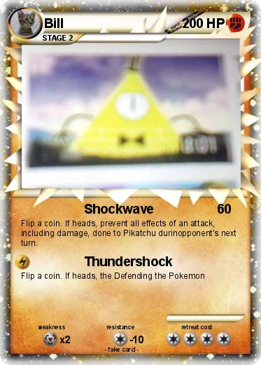 Pokémon Bill 1915 1915 - Shockwave - My Pokemon Card