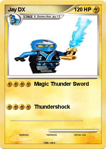 Pokémon Jay DX 28 28 - Magic Thunder Sword - My Pokemon Card