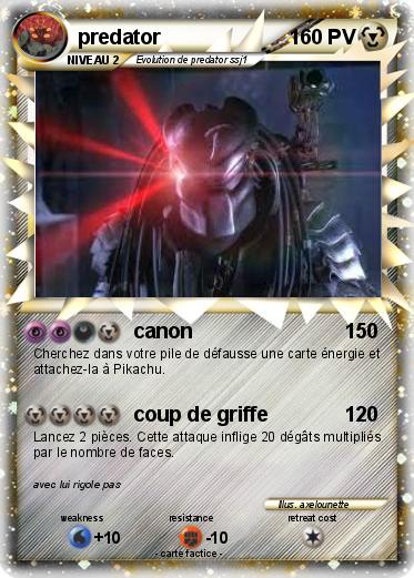 Pokémon predator 454 454 - canon - Ma carte Pokémon