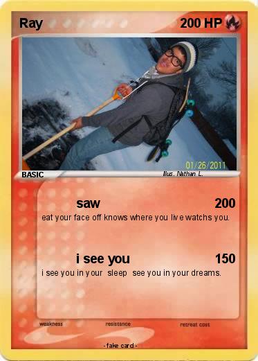 Pokémon Ray 612 612 - saw - My Pokemon Card