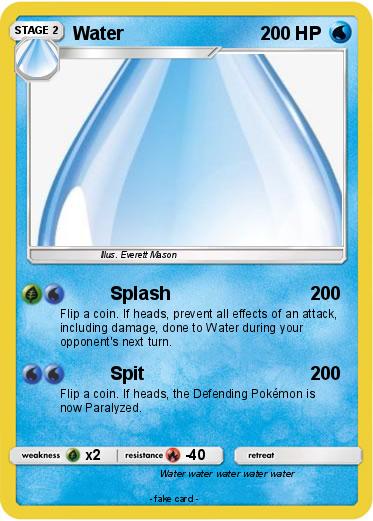Pokémon Water 3500 3500 - Splash - My Pokemon Card