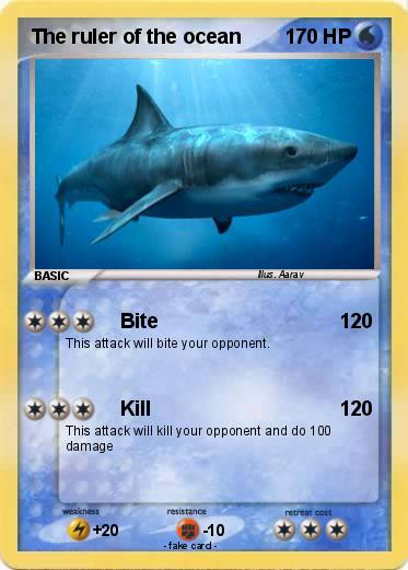 Pokémon The ruler of the ocean - Bite - My Pokemon Card