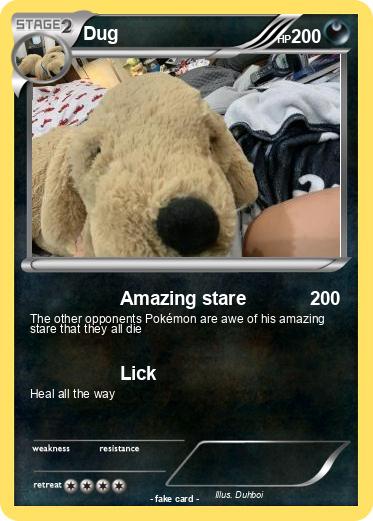 Pokémon Dug 36 36 - Amazing stare - My Pokemon Card