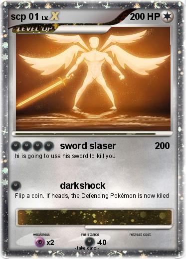 Pokémon scp 01 01 - sword slaser - My Pokemon Card