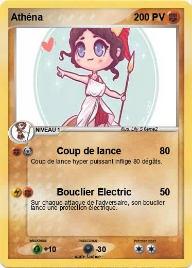 Pokémon Athena 349 349 - Coup de lance - Ma carte Pokémon