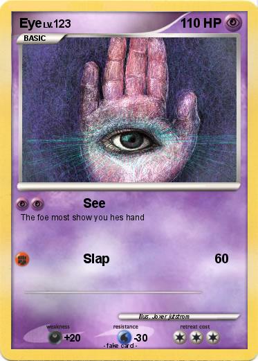 Pokémon Eye 368 368 - See - My Pokemon Card