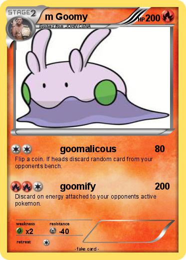 Pokémon m Goomy - goomalicous - My Pokemon Card