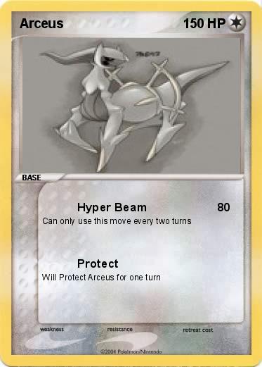 Pokémon Arceus 306 306 - Hyper Beam - My Pokemon Card