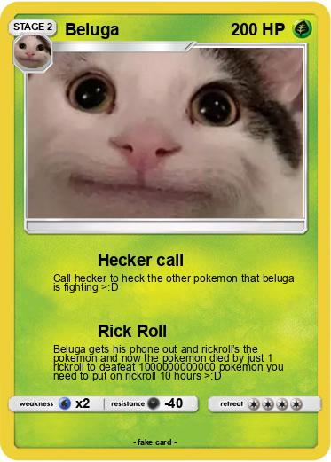 Pokémon Beluga 353 353 - Hecker call - My Pokemon Card