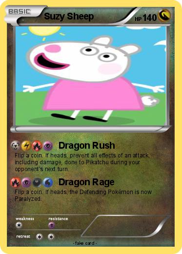 Pokémon Suzy Sheep 2 2 - Dragon Rush - My Pokemon Card