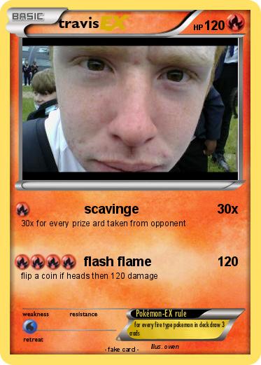 Pokémon travis 228 228 - scavinge - My Pokemon Card