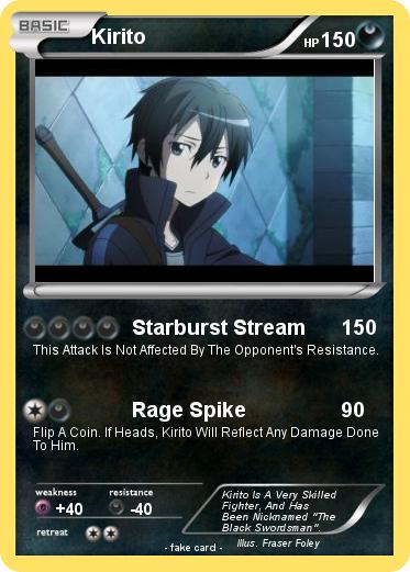 Pokémon Kirito 566 566 - Starburst Stream - My Pokemon Card