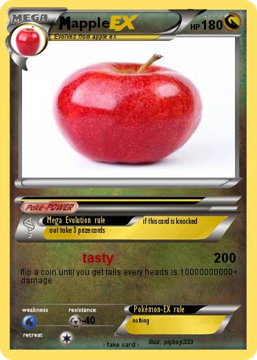 Pokémon apple 969 969 - tasty - My Pokemon Card