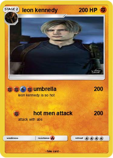 Pokémon leon kennedy 10 10 - umbrella - My Pokemon Card