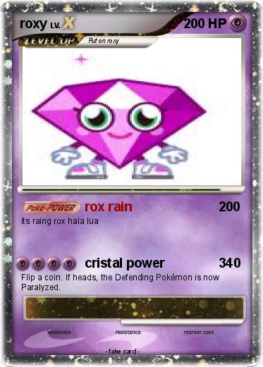 Pokémon roxy 78 78 - rox rain - My Pokemon Card