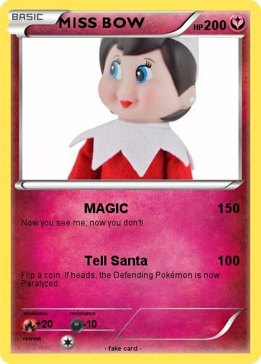 Pokémon MISS BOW - MAGIC - My Pokemon Card
