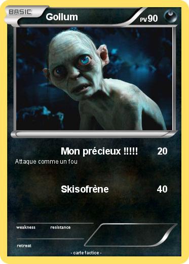 Pokémon Gollum 251 251 - Mon précieux !!!!! - Ma carte Pokémon