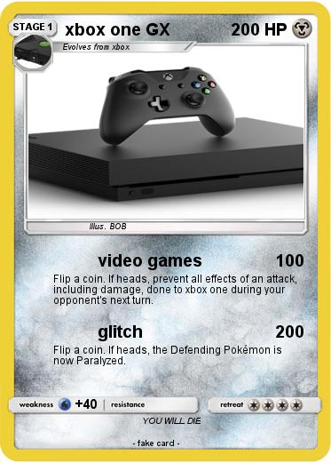 Pokémon xbox one GX - video games - My Pokemon Card