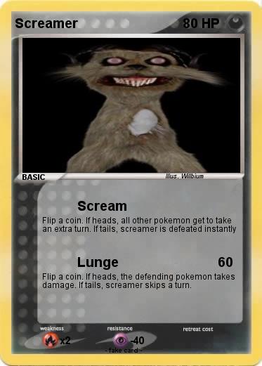 Pokémon Screamer 63 63 - Scream - My Pokemon Card