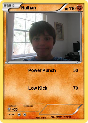 Pokémon Nathan 1066 1066 - Power Punch - My Pokemon Card