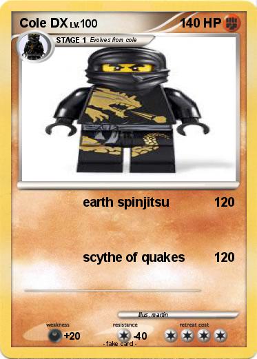 Pokémon Cole DX 29 29 - earth spinjitsu - My Pokemon Card