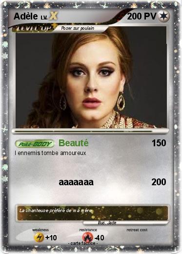 Pokémon Adele 18 18 - Beauté - Ma carte Pokémon