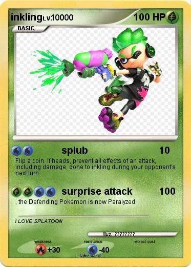 Pokémon inkling 211 211 - splub - My Pokemon Card