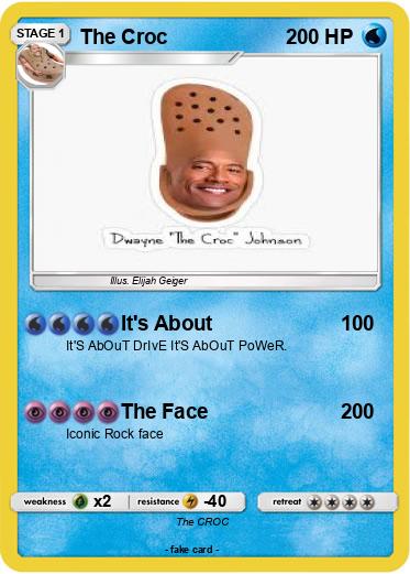 Pokémon The Croc 2 2 - It's About - My Pokemon Card