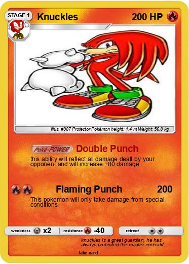 Pokémon Knuckles 984 984 - Double Punch - My Pokemon Card