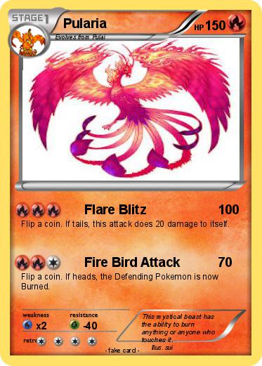 Pokémon Pularia - Flare Blitz - My Pokemon Card