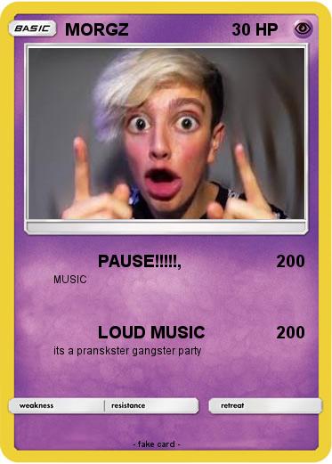 Pokémon MORGZ 41 41 - PAUSE!!!!!, - My Pokemon Card
