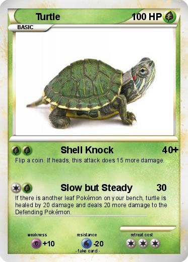Pokémon Turtle 599 599 - Shell Knock 40+ - My Pokemon Card