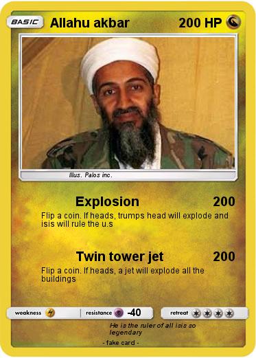 Pokémon Allahu akbar 43 43 - Explosion - My Pokemon Card
