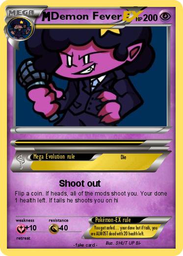 Pokémon Demon Fever - Shoot out - My Pokemon Card