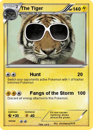 Pokémon The Tiger 14 14 - Hunt - My Pokemon Card