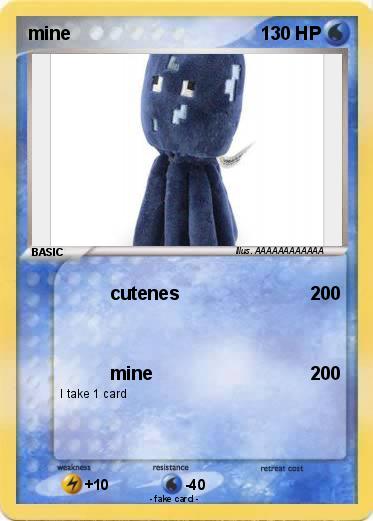 Pokémon mine 606 606 - cutenes - My Pokemon Card