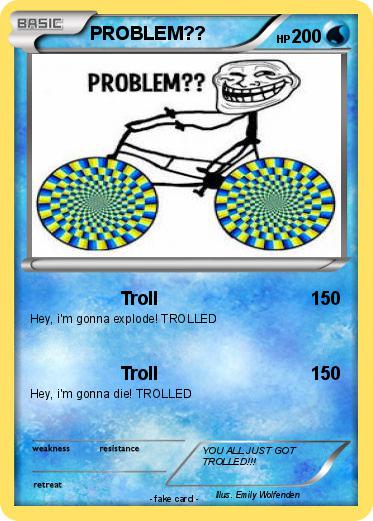 Pokémon PROBLEM 57 57 - Troll - My Pokemon Card
