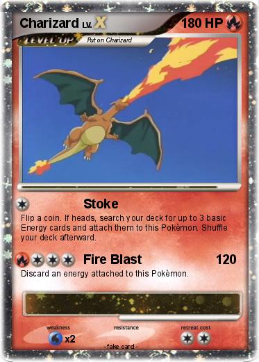 Pokémon Charizard 5212 5212 - Stoke - My Pokemon Card