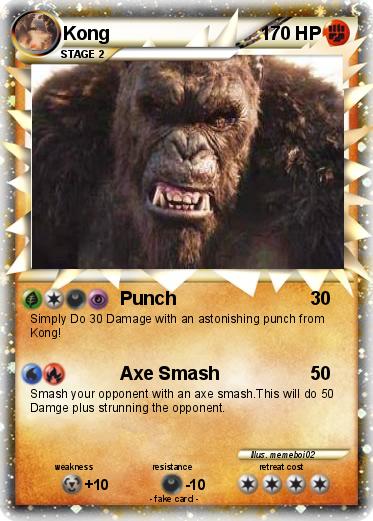 Pokémon Kong 124 124 - Punch - My Pokemon Card
