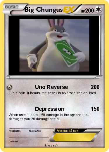 Pokémon Big Chungus 847 847 - Uno Reverse - My Pokemon Card