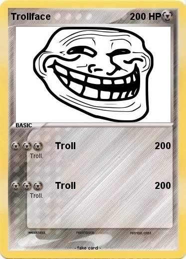 Pokémon Trollface 799 799 - Troll - My Pokemon Card
