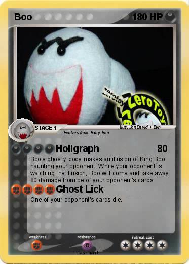 Pokémon Boo 1093 1093 - Holigraph - My Pokemon Card