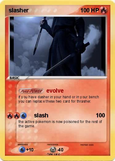 Pokémon slasher 90 90 - evolve - My Pokemon Card